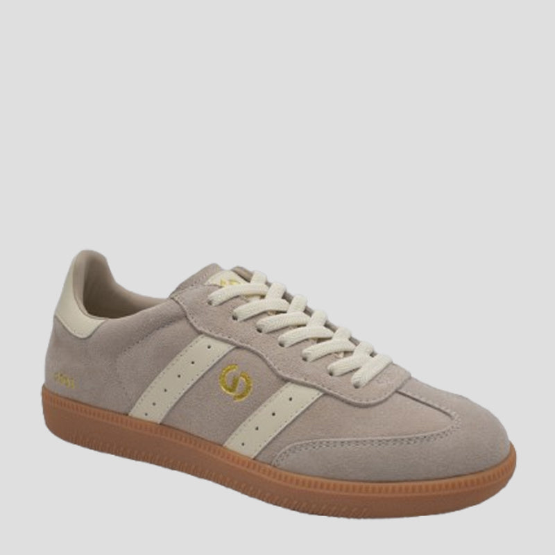 2001 PARALLEL - TROPICAL TAUPE SUEDE SNEAKERS – Ians Shoes for Women