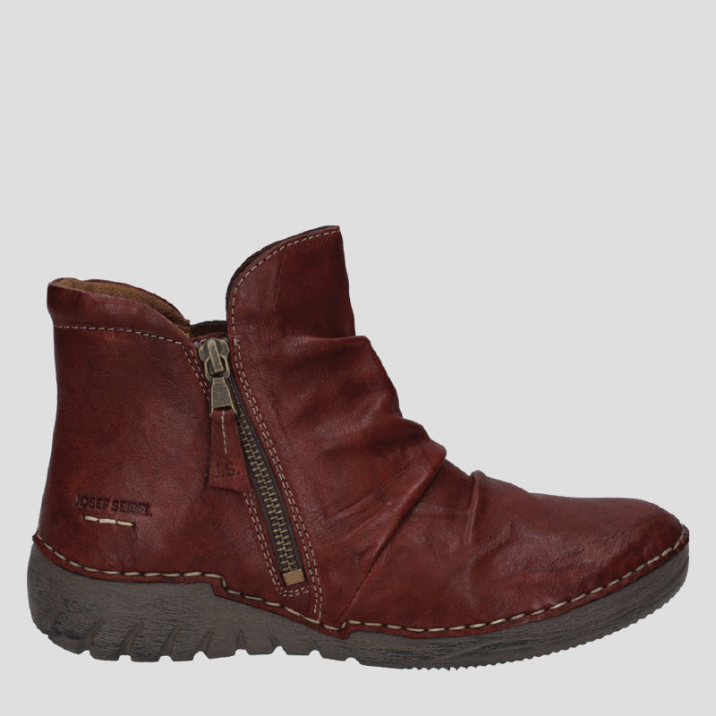 FELICIA 06 - BORDEAUX LEATHER ANKLE BOOTS - FINAL SALE – Ians Shoes for ...