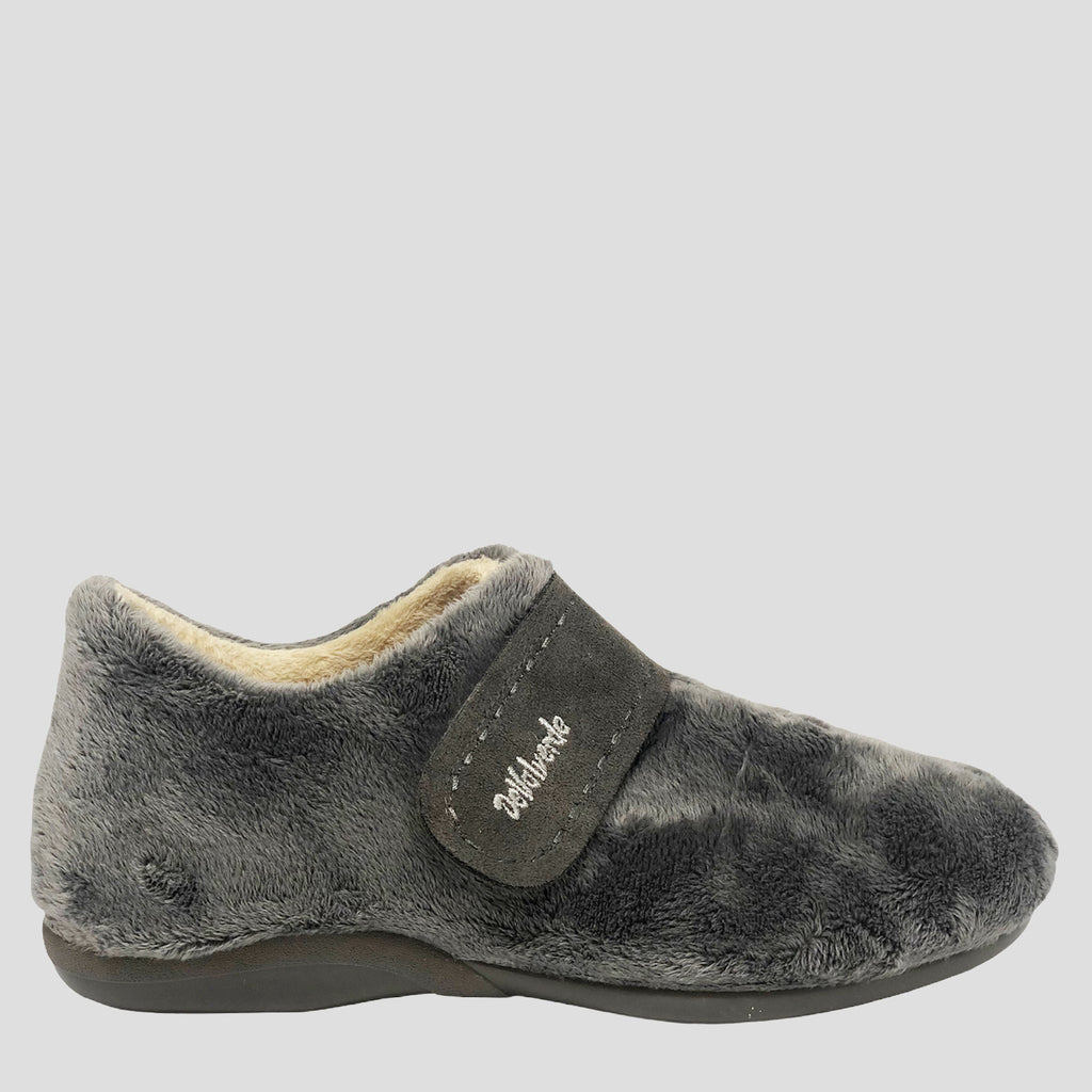 DEVALVERDE SNUGGLES - GREY SLIPPERS – Ians Shoes for Women